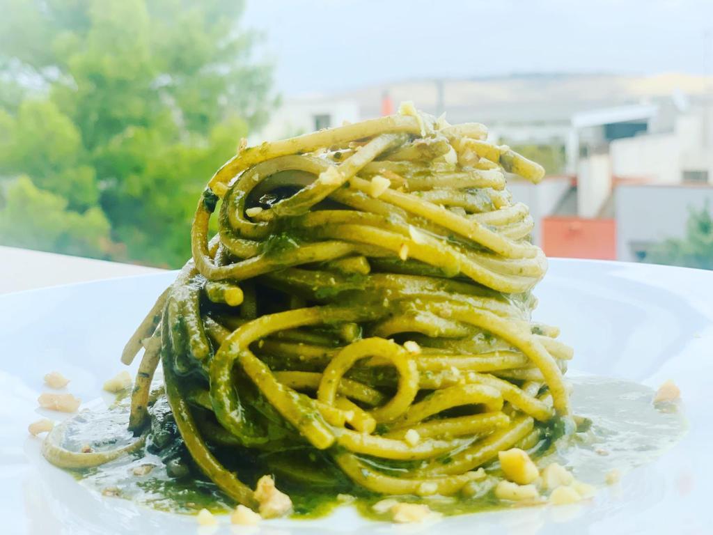 Spaghetti al Pesto – Don Caldone